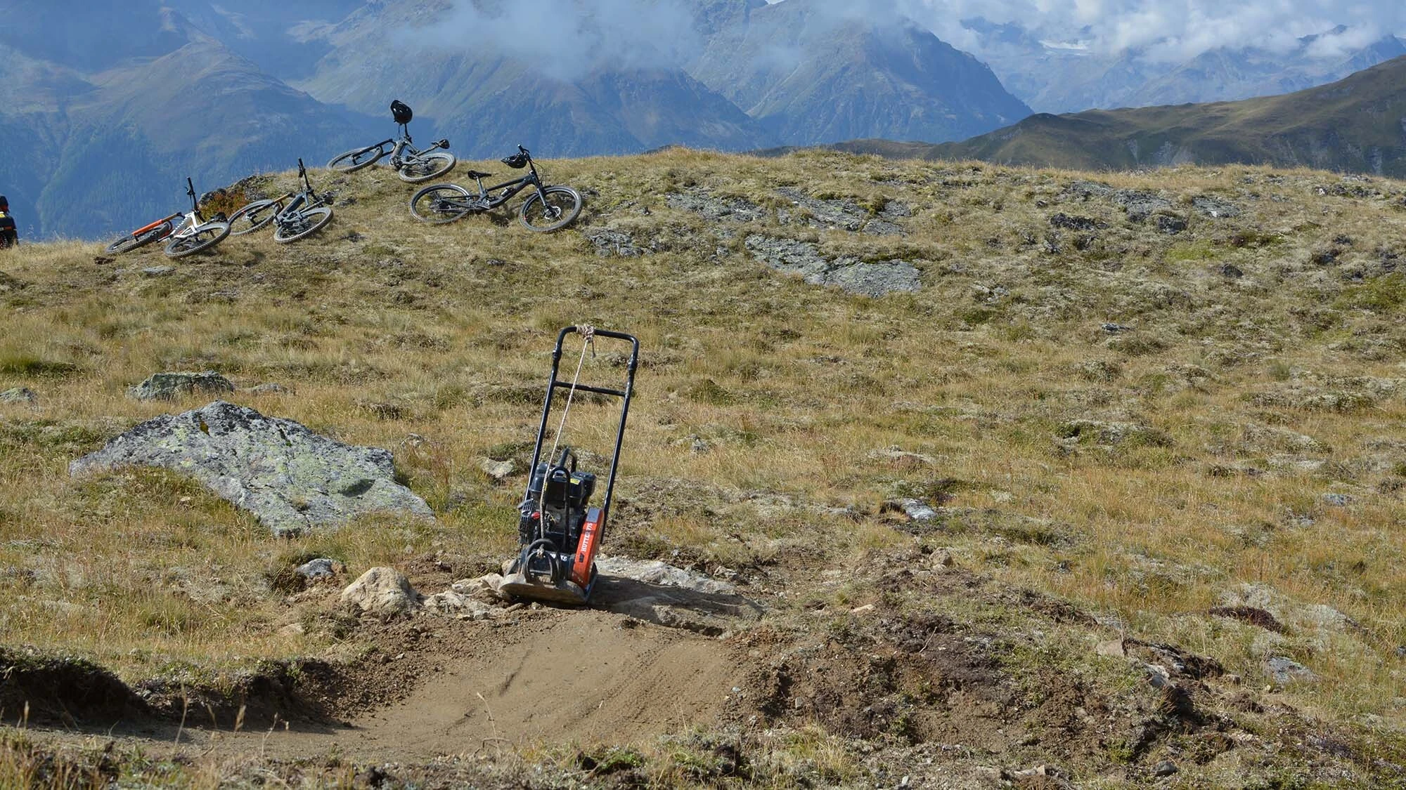 Muot da l`Hom and Friends Ride. 6.8.23 in Scuol.